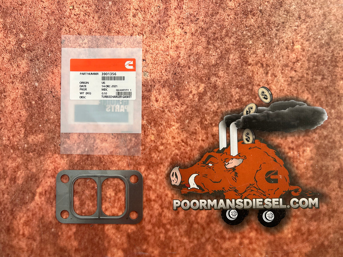 Cummins 3901356 Laminated Steel Turbo Manifold Gasket. (1989 to 2017 1 ...
