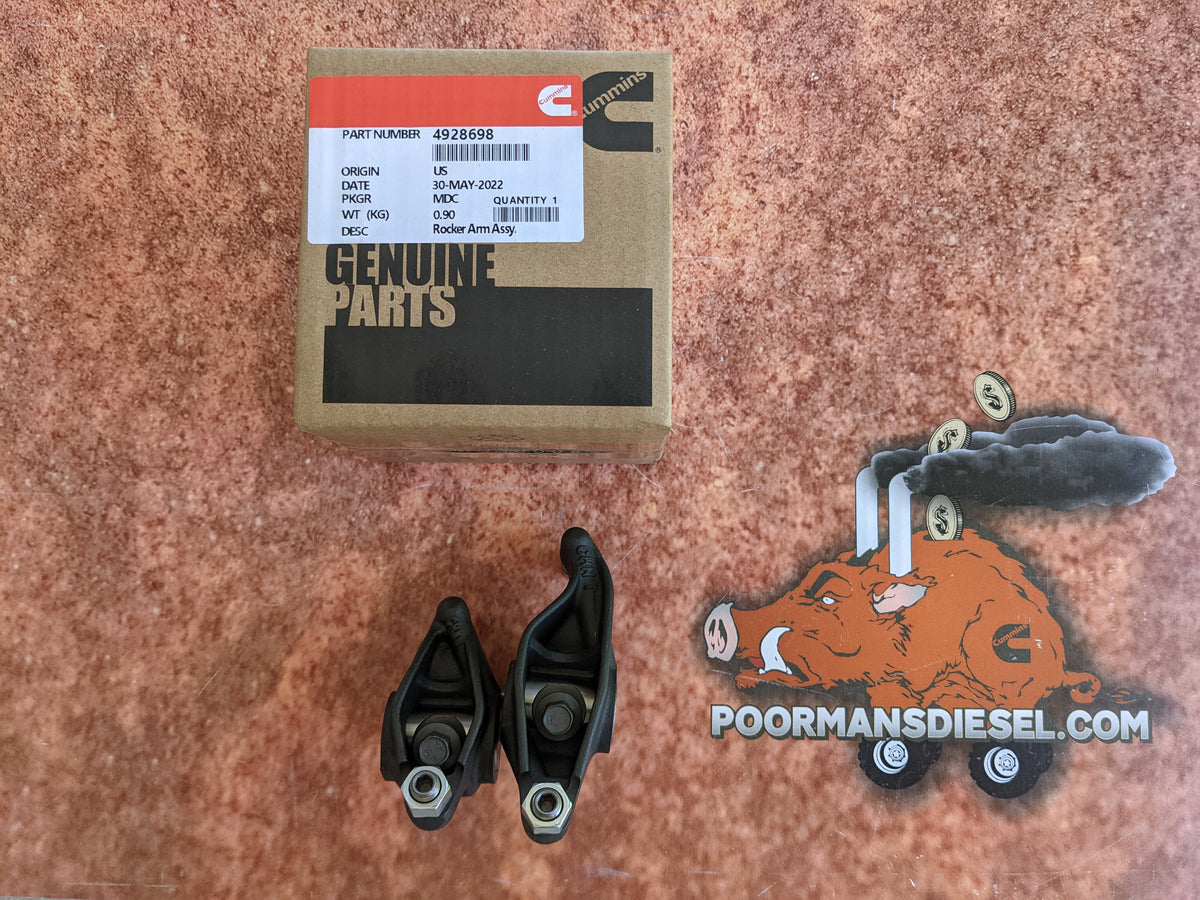 Cummins 4928698 Rocker Arm Assembly – Poor Man's Diesel.com